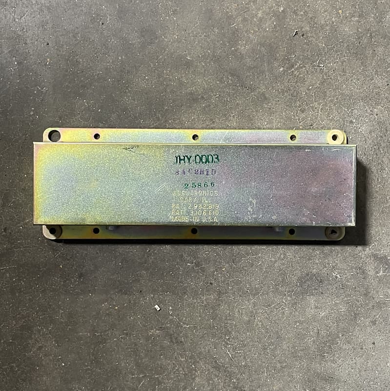 Vintage Accutronics 3 Spring 8ac2b1b 80’s Reverb Tank 9 1/4” | Reverb