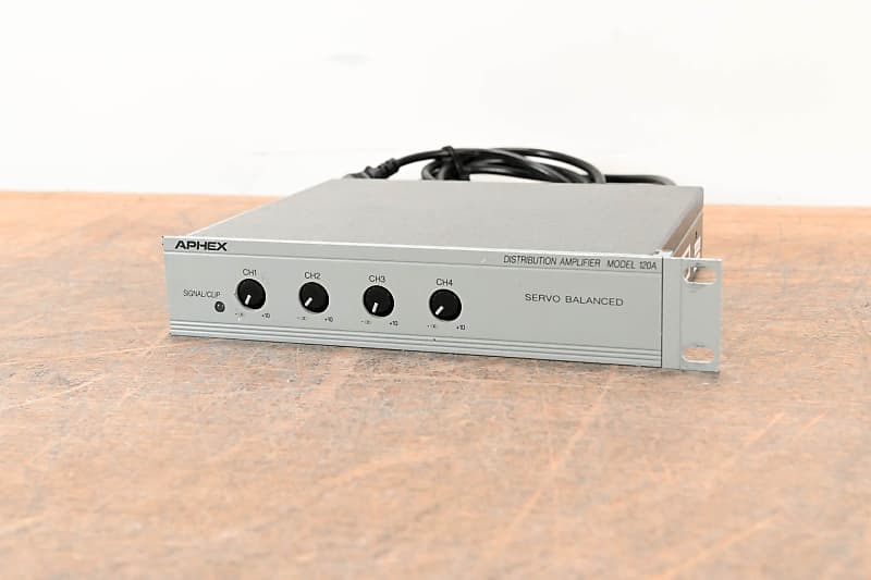 Aphex 120A Distribution Amplifier with 1 XLR Input and 4 XLR | Reverb