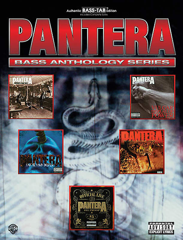 Pantera Bass Anthology Bass Tab | Reverb