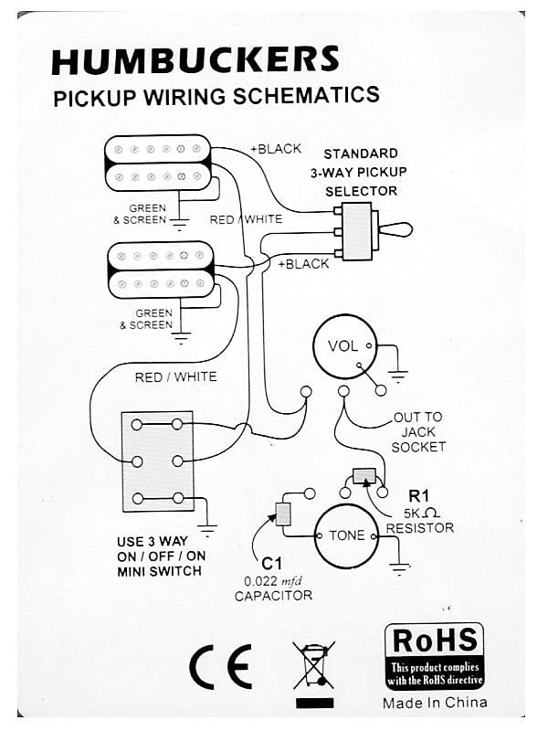Pickup per Chitarra Humbucker Soundsation SH-20-GD | Reverb