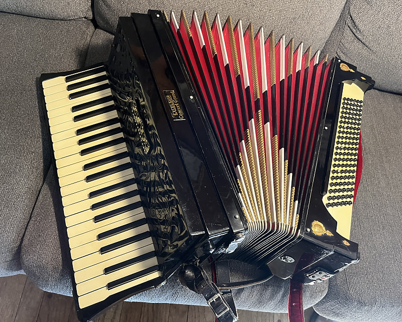 Excelsior Concert Grand 4/5 Reed Accordion | Reverb