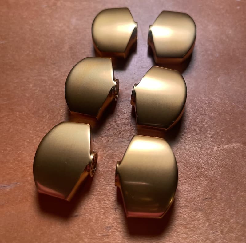 PRS Phase III Locking Tuner Buttons - Gold (Set of 6) | Reverb