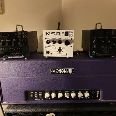 KSR PA-50 Power Amp - Matte Powder White | Reverb