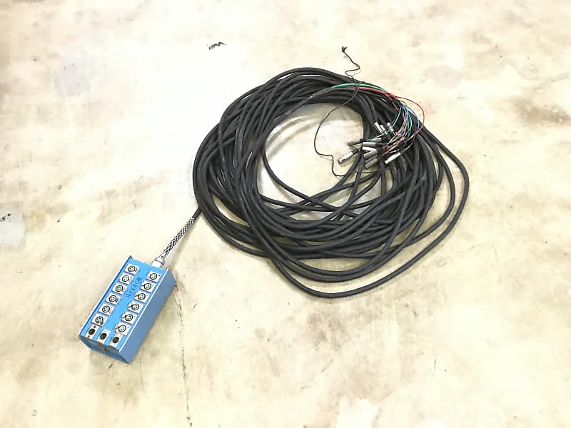 Pro Sound Breakout Box Audio Stage Snake 12 Inputs (150ft) | Reverb