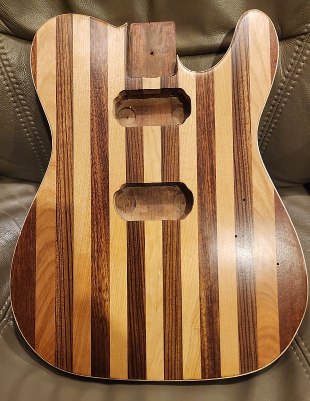 Custom-Made Telecaster Body, Drilled for Humbuckers | Reverb