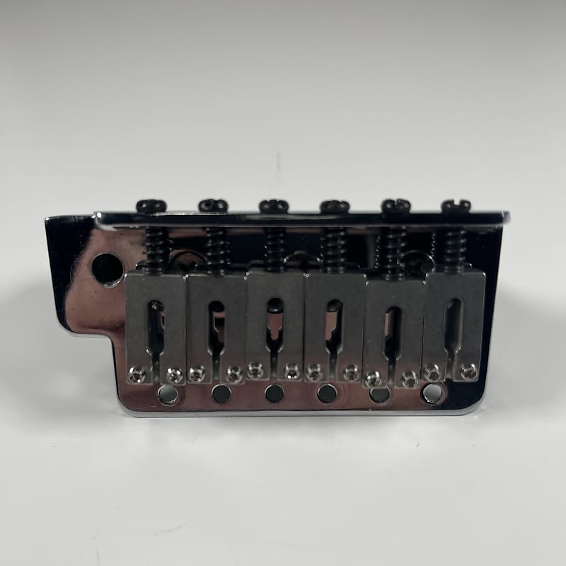 Stratocaster Strat Bridge Tailpiece 6 hole with screws whammy | Reverb