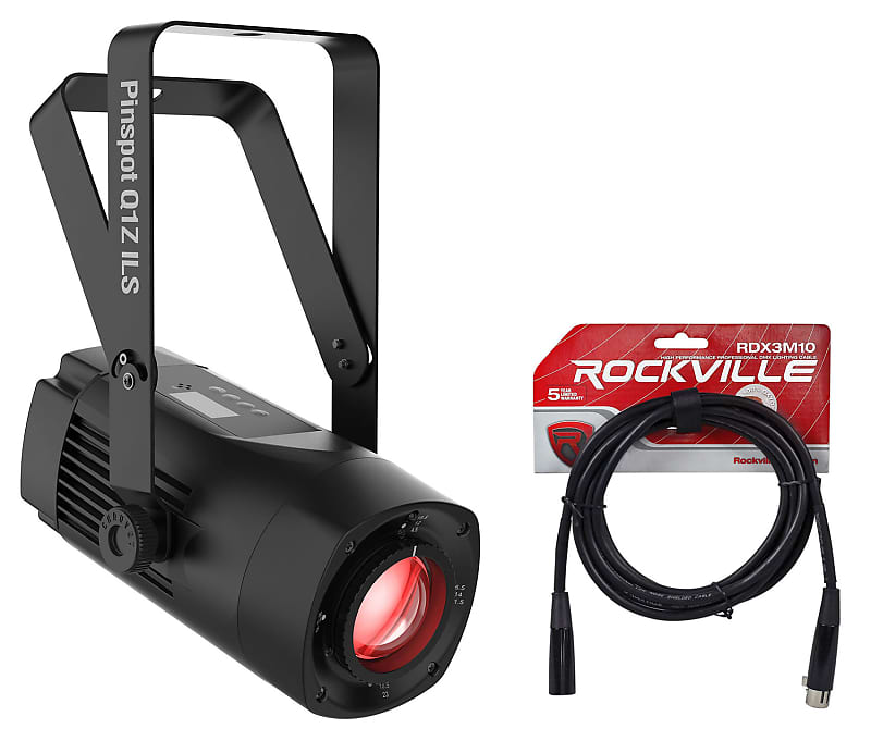 Chauvet DJ PINSPOT Q1Z ILS 20 Watt RGBW LED Compact Pin Spot | Reverb