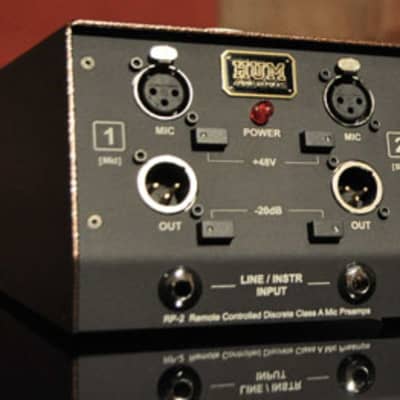 Hum Audio Devices RP-2 MIC AMP | Reverb