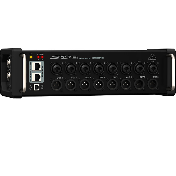 Behringer SD8 I/O Stage Box with 8 Remote-Controllable | Reverb España