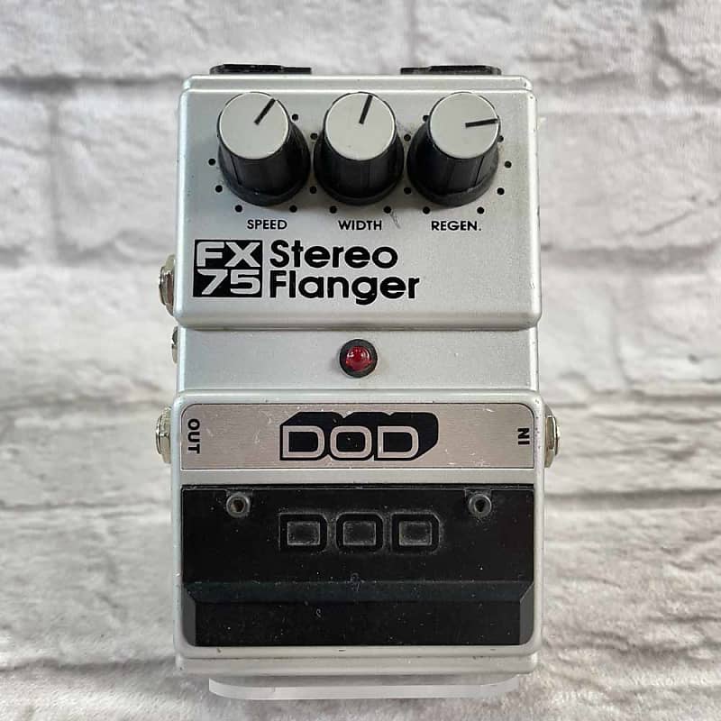 Used: DOD Stereo Flanger FX75 | Reverb