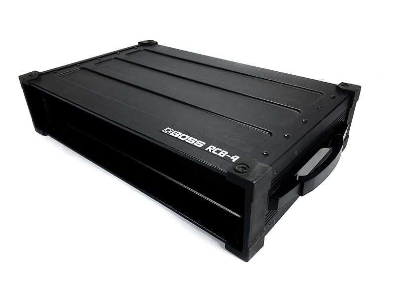Boss RCB-4 1980s 2U rack case with shelf for Boss half rack | Reverb