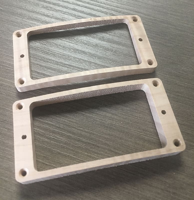 Guilford 5A Flame Maple Pickup Ring Set fits Gibson Les Paul | Reverb