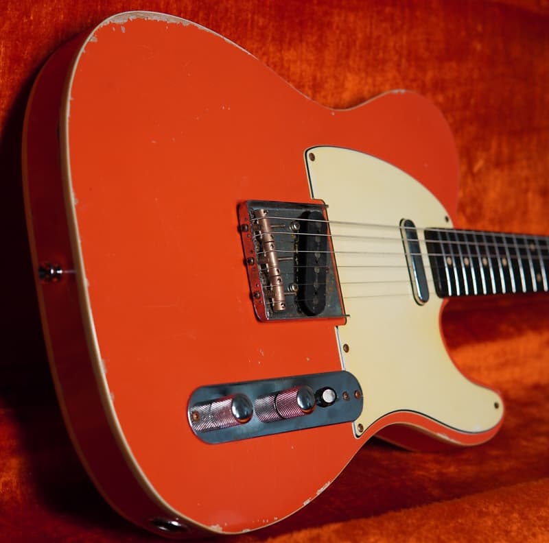 Freakaster Telecaster Custom Fiesta Red, Roasted Neck, Relic | Reverb