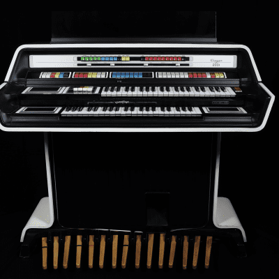 1976 Thomas 2001 Organ Keyboard Piano Synthesizer Retro Fire | Reverb