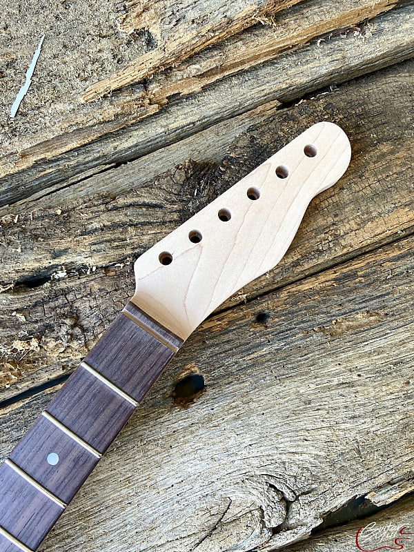 Guitar Mill T-Style Replacement Neck / 2 pc. Maple & VENEER | Reverb