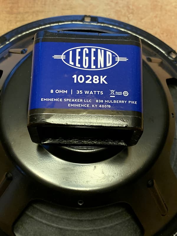 Eminence legend 1028k speaker. Perfect condition | Reverb