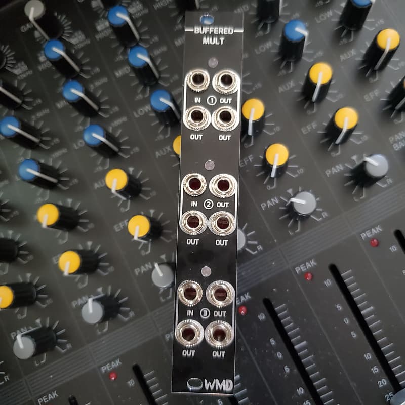 WMD Buffered Mult w/ Box + 6, 3.5mm Patch Cables 2010s - | Reverb