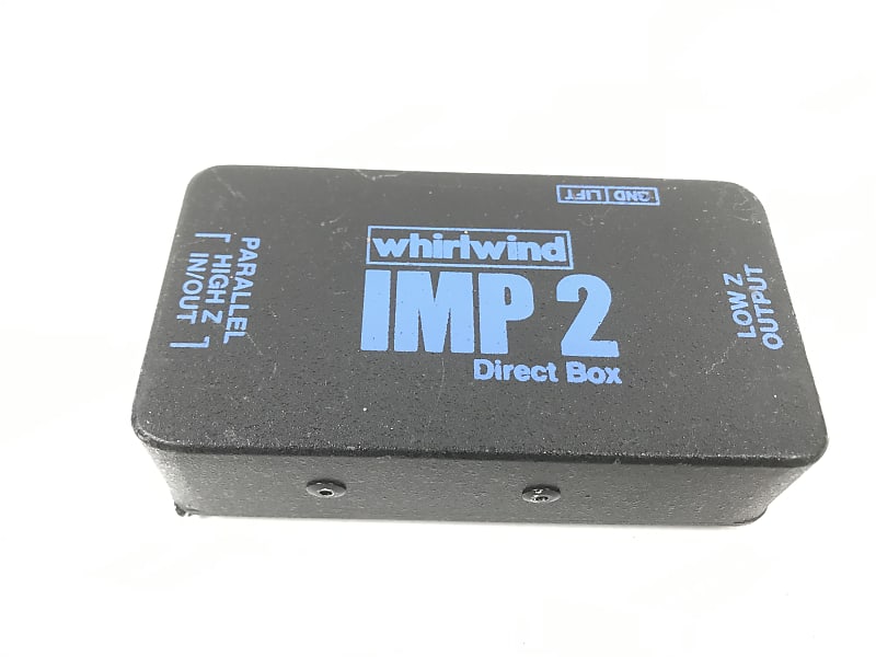 Whirlwind IMP 2 Passive Single Channel Direct Box for PA or | Reverb