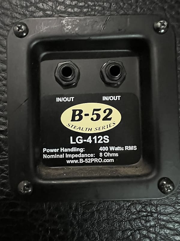 B-52 LG-4x12s Black | Reverb