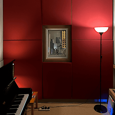 2X Large Acoustic Panels (RED)- Pro/Home Studio or | Reverb UK