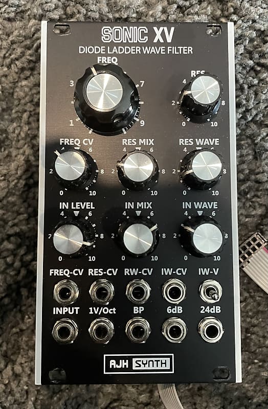 AJH Sonic VCF VCF Eurorack Module (Black) | Reverb Canada