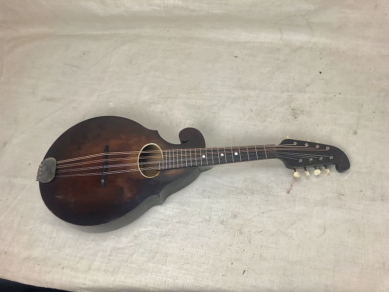 1920's Regal-Lyra Reverse Scroll Mandolin Bell Brand Vintage | Reverb