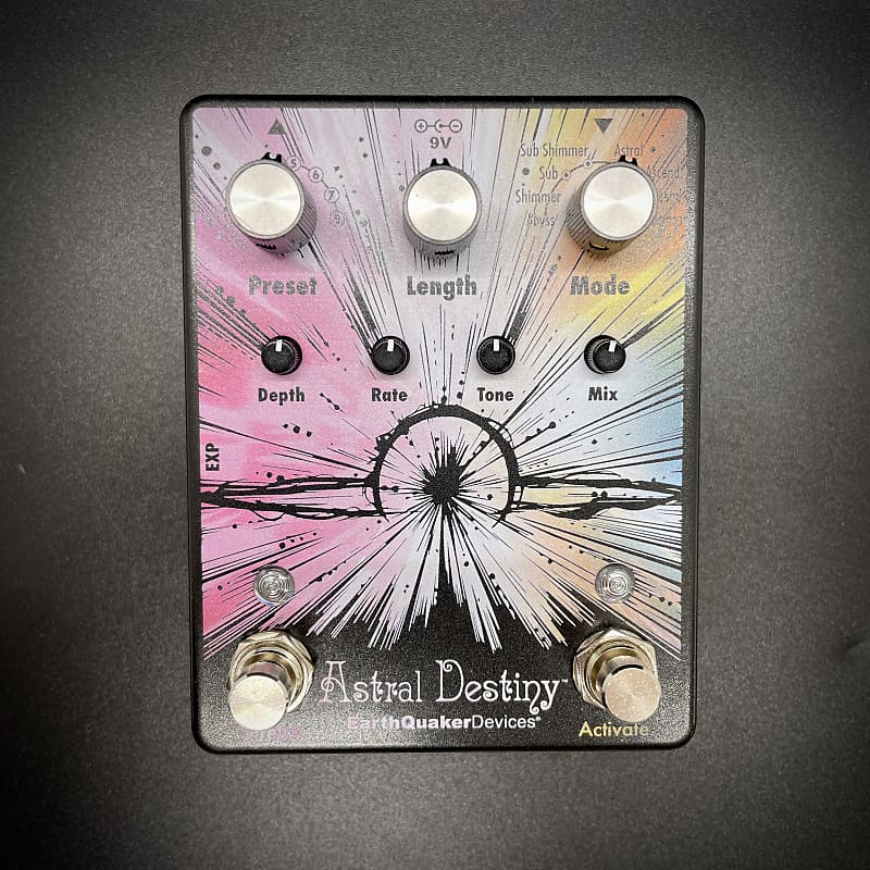 EarthQuaker Devices Astral Destiny Octal Octave Reverberation | Reverb