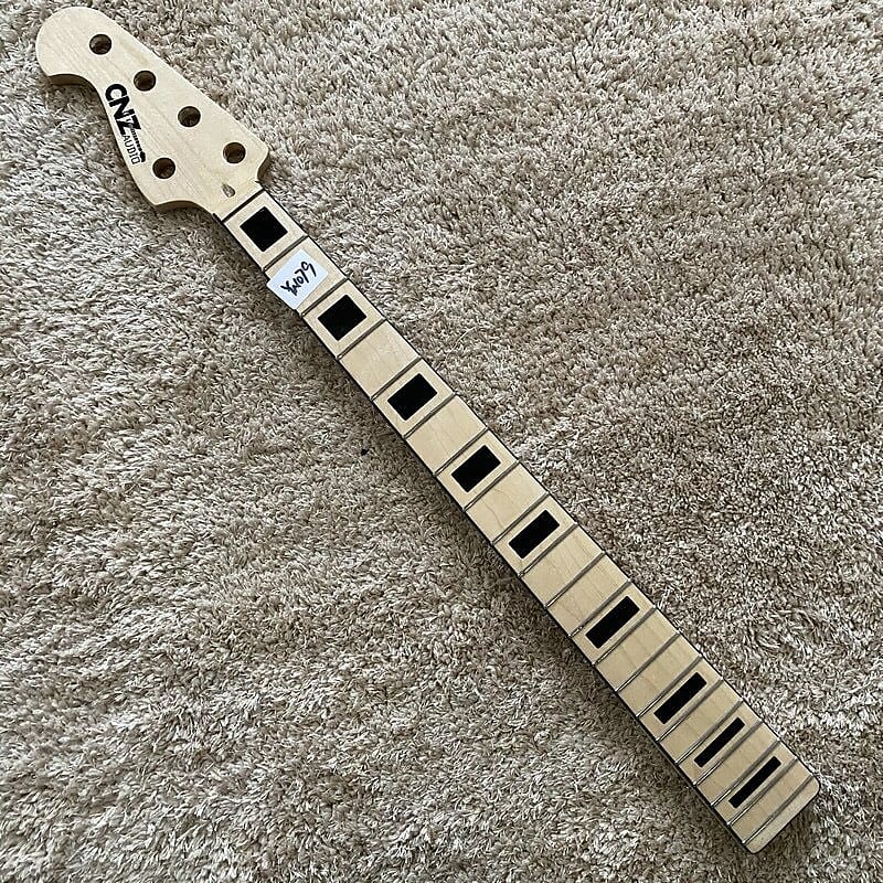 Maple Left Hand 5 String Bass Neck with 20 Frets Fingerboard | Reverb
