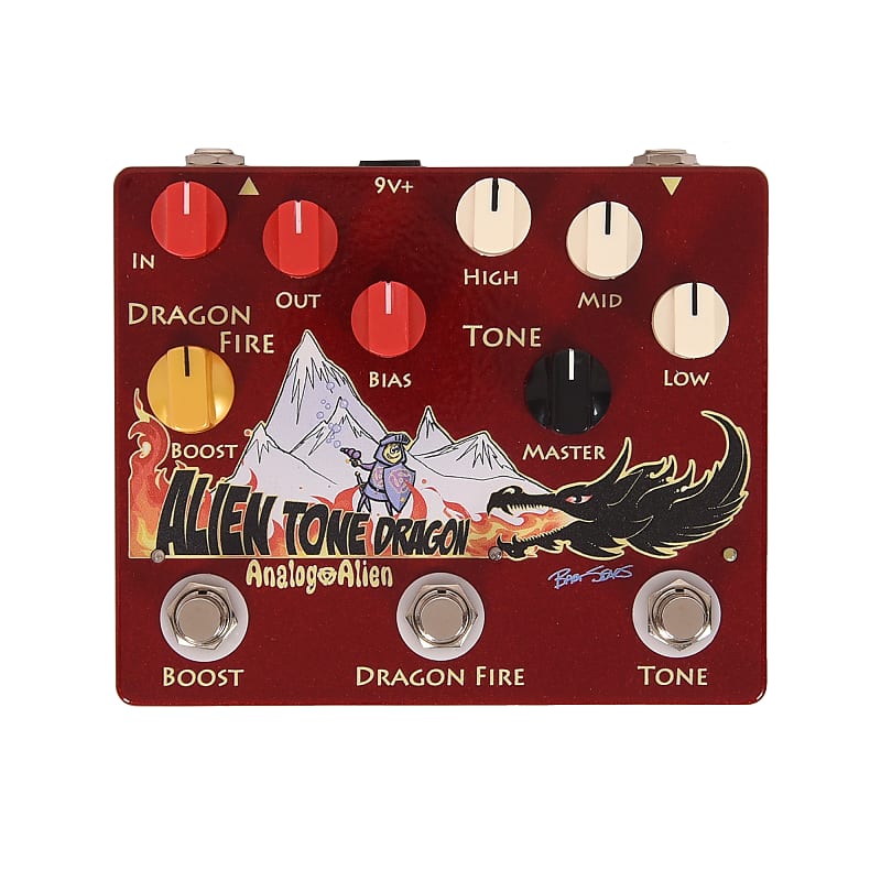Analog Alien Alien Tone Dragon Overdrive/Boost Pedal | Reverb