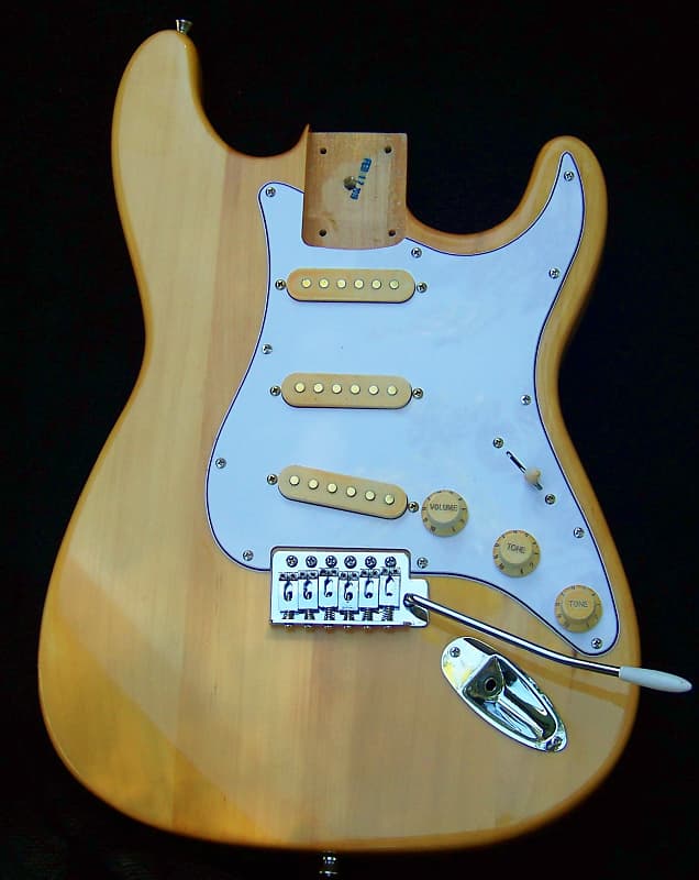 Haywire Custom Guitars 2018 Loaded Strat Body-Ash+SRV | Reverb UK