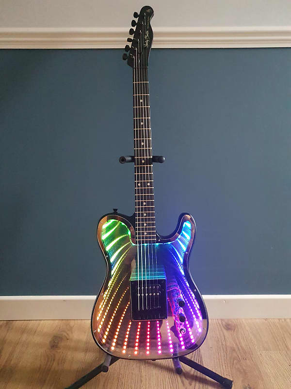 Harley Benton LED Infinity Mirror Electric Guitar 2023 - | Reverb UK
