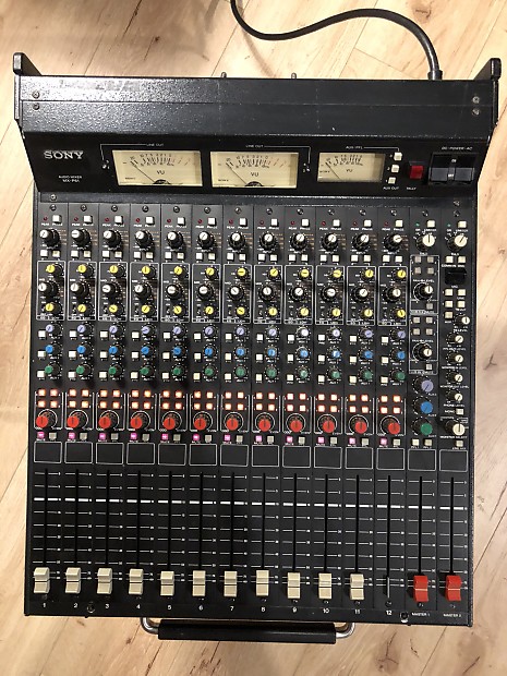 Sony MX-P61 12-channel analog mixer / console (like Studer, | Reverb
