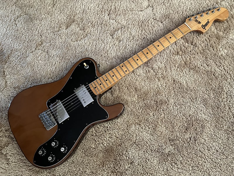 Greco TD-75 Telecaster Deluxe Mocha 80’s-90’s? MIJ | Reverb