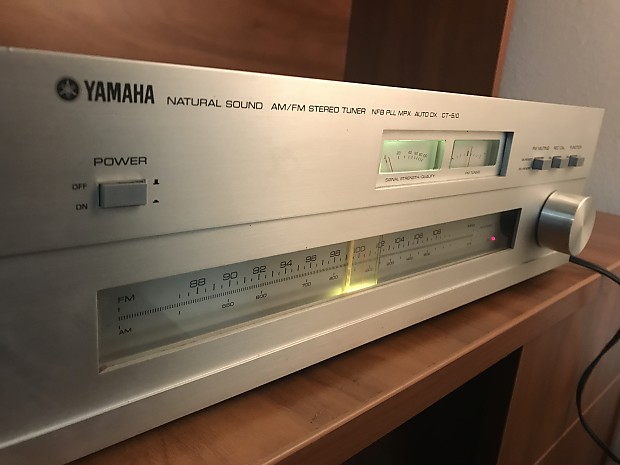 Vintage Yamaha CT-510 Stereo Tuner | Reverb