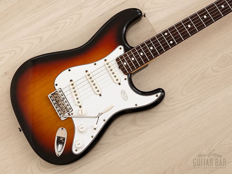 1983 Fender '62 Stratocaster JV ST62-65 Sunburst w/ USA | Reverb