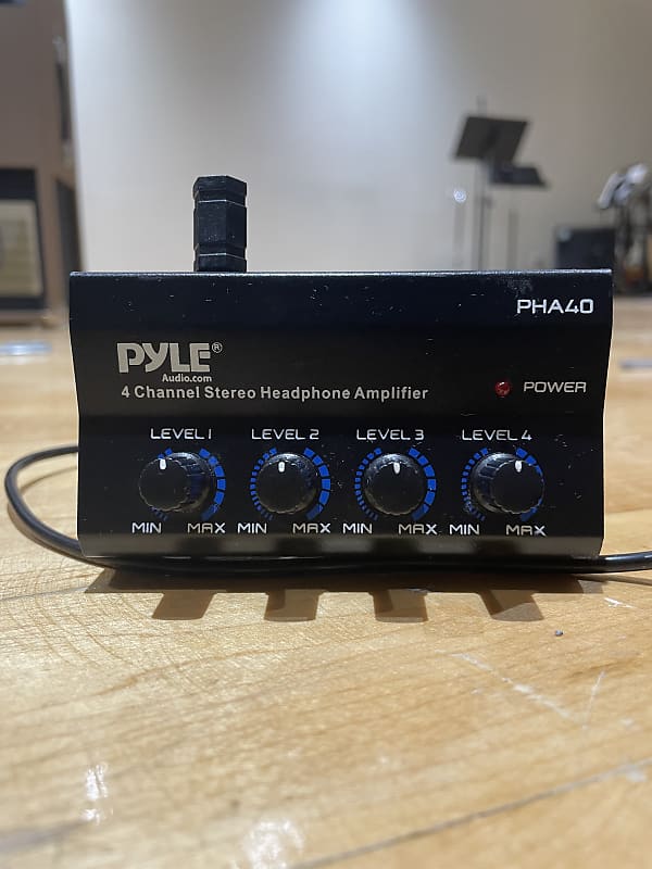 Pyle PHA40 Stereo Headphone Amplifier | Reverb