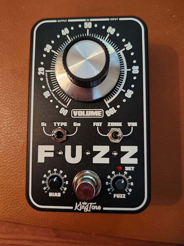King Tone Guitar Fuzz 2022 - Black | Reverb