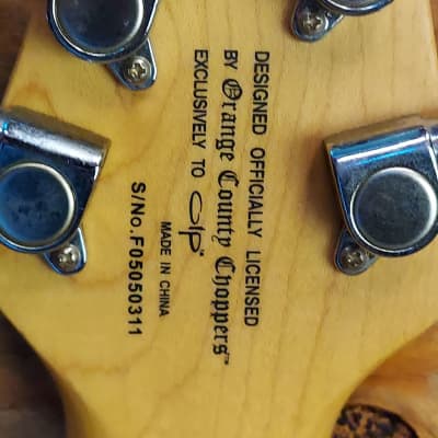 OLP (Ernie Ball Music Man) Orange County Choppers Electric | Reverb
