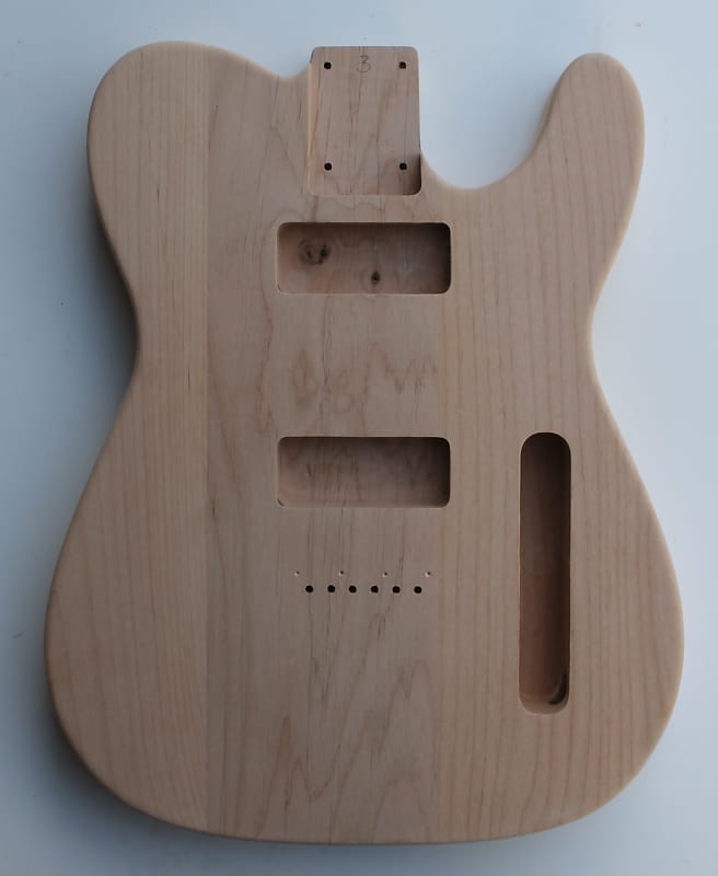 AMERICAN MADE TELE CUSTOM 2 P90 STYLE BODY - LEFT HANDED - | Reverb