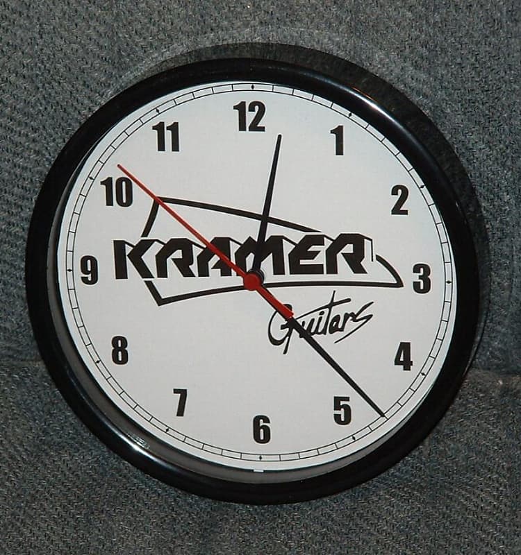 Kramer Studio Package..(1) wall clock..9" diameter...silent | Reverb