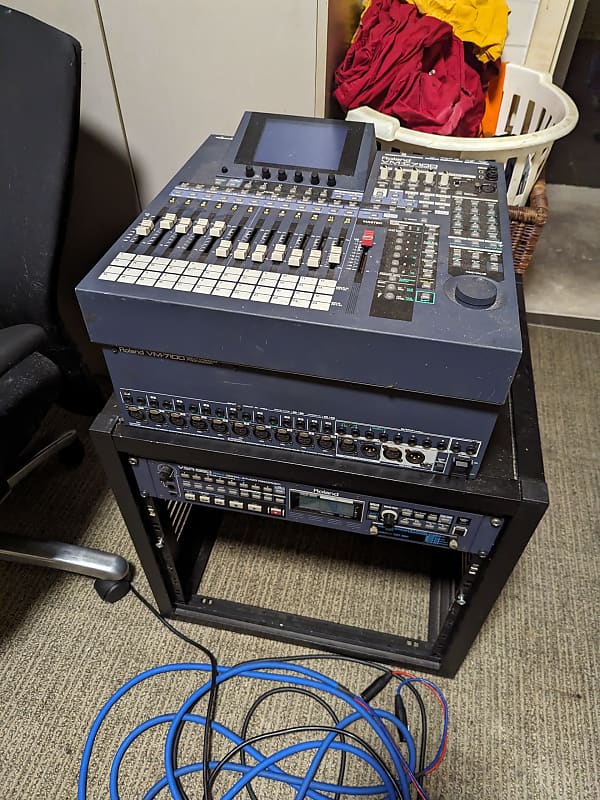 Roland VM-C7100 Mixing Console and VM-7100 Processor 90's | Reverb