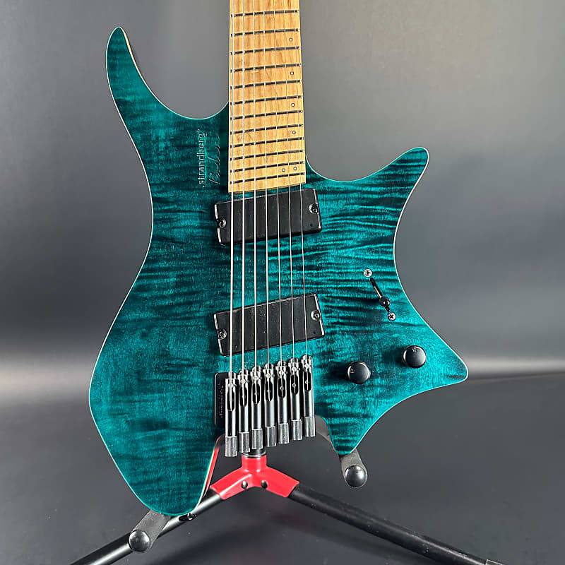 Used Strandberg Boden Standard 7 Green w/bag TSU18492 | Reverb