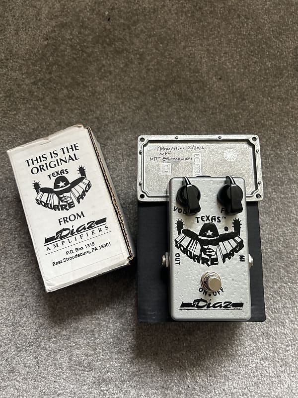 Diaz Amplifiers Texas Square Face Fuzz | Reverb UK