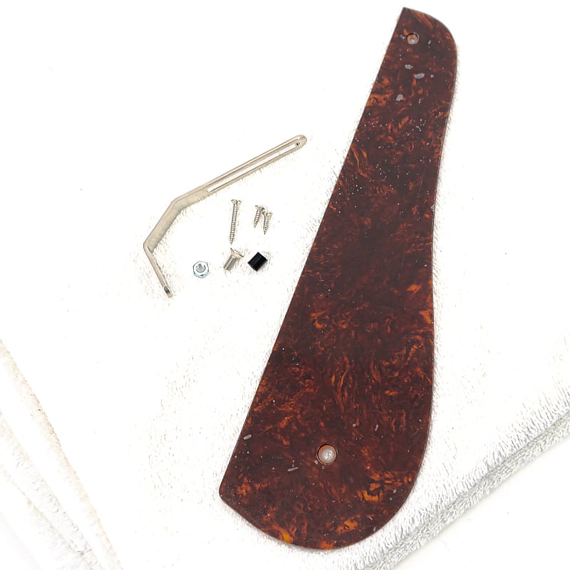 Faux Tortoise Shell Pickguard For Archtop Hollowbody | Reverb UK