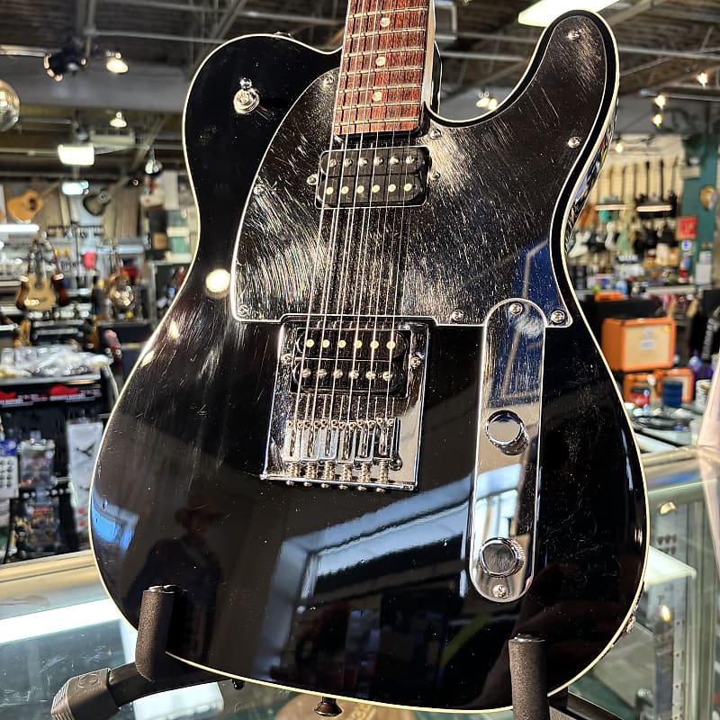 Squier John 5 Signature tele HH 2010 - Black w/ Bareknuckle | Reverb