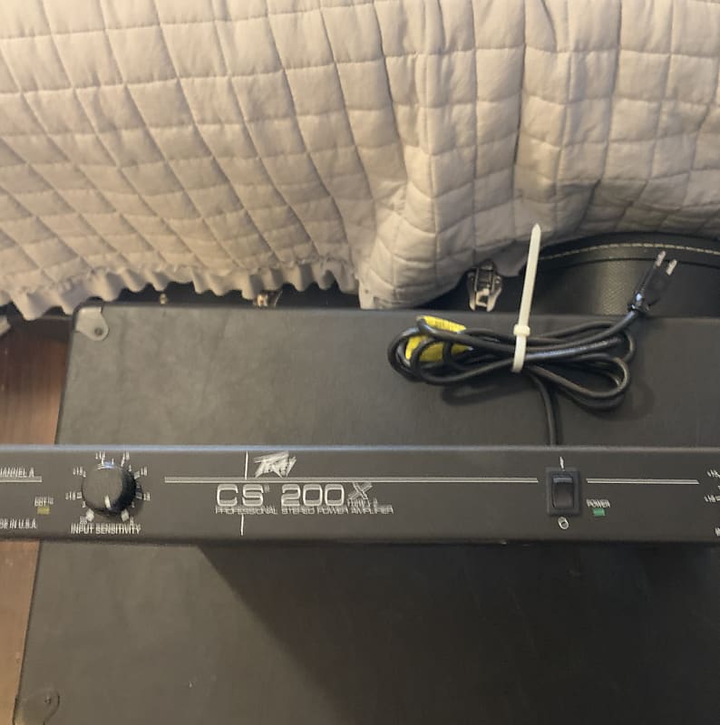 Peavey CS 200x Professional stereo power amplifier perfect | Reverb