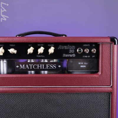 Matchless Avalon 30 Watt 112 Combo Reverb Custom Tolex Demo | Reverb
