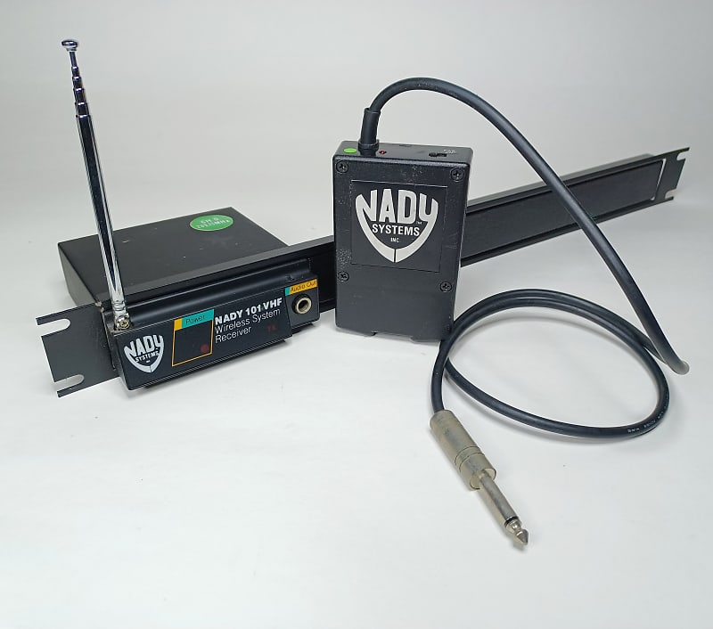 Complete Vintage Nady 101 VHF Wireless System with Custom | Reverb