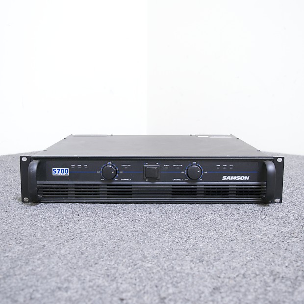 Samson S700 350Wx2 Stereo Power Amplifier | Reverb