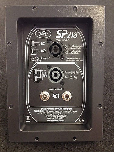 Peavey SP218 Factory Crossover Direct Replacement SP 218 | Reverb